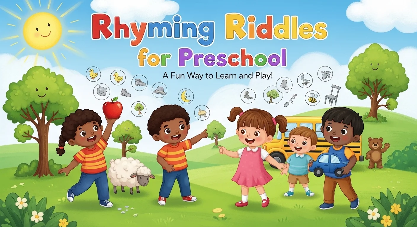 168+ Magical Rhyming Riddles for Preschool Kids That Spark Curiosity ...