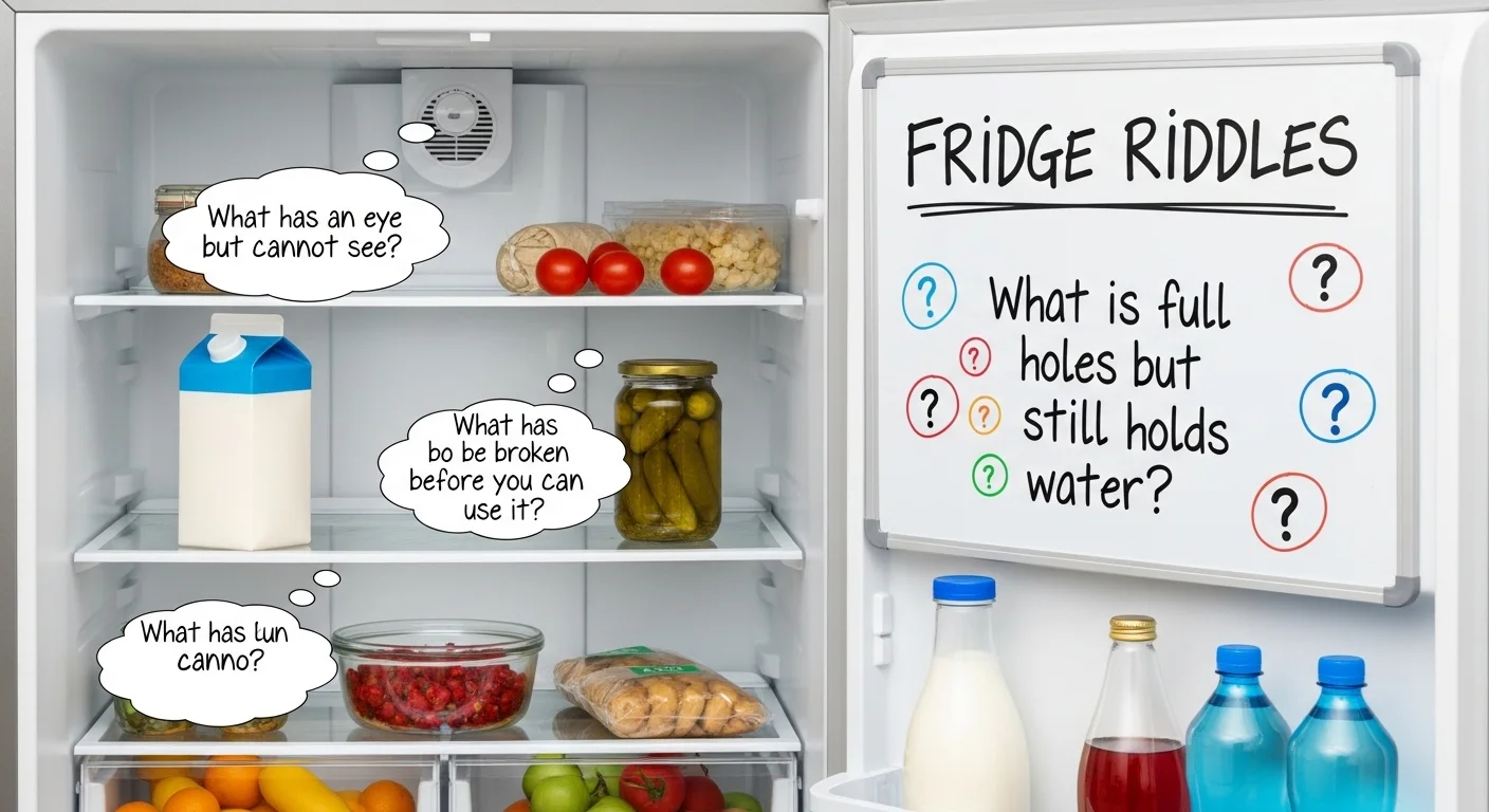 899+ Chillingly Fun Fridge Riddles With Answers That Will Cool Your ...