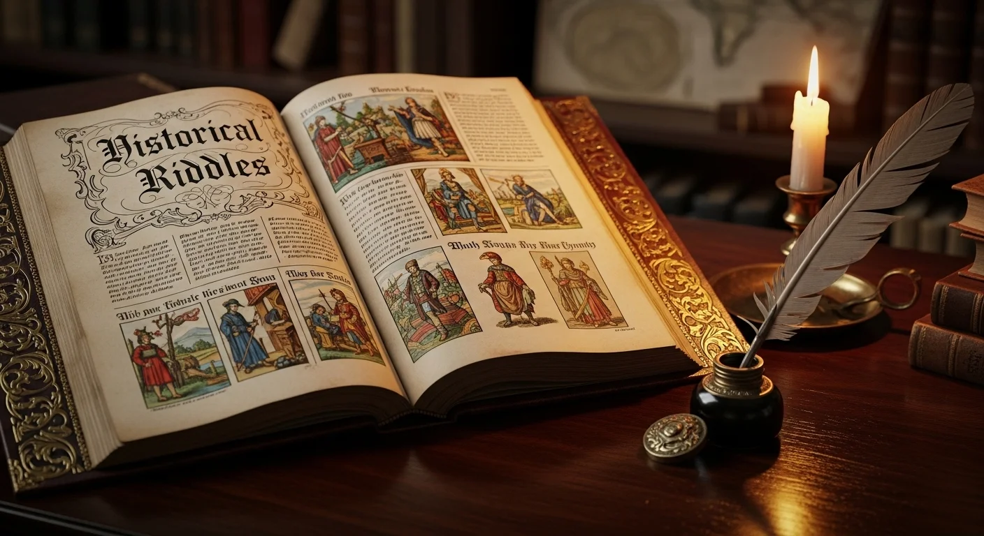 980+ Fascinating Historical Riddles with Answers – Time Travel Brain ...