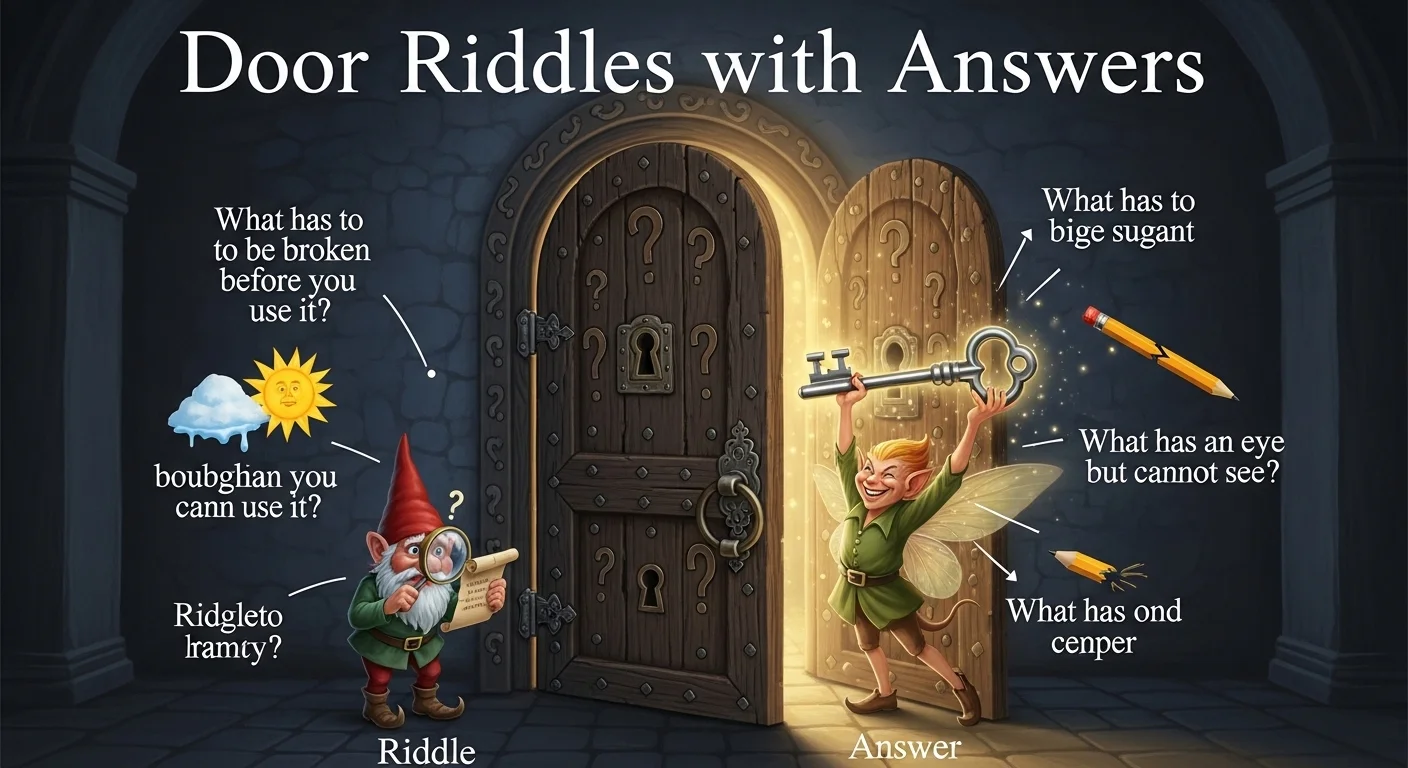 494+ The Hardest Door Riddles with Answers You’ll Ever Try (Don’t Get ...
