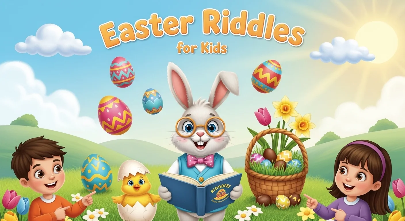 🐰 Fun Easter Riddles for Kids 2026 – Hilarious & Brain-Teasing Easter ...
