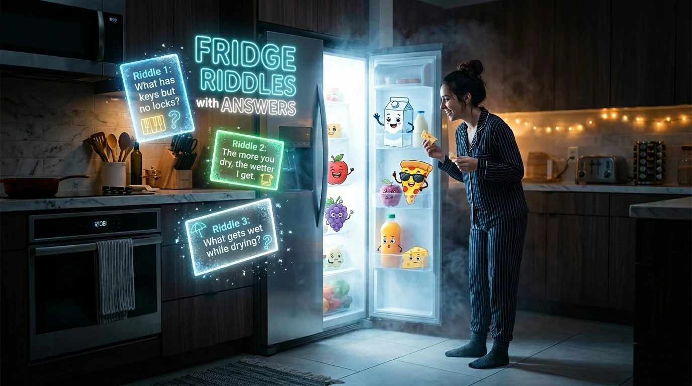 899+ Chillingly Fun Fridge Riddles With Answers That Will Cool Your ...